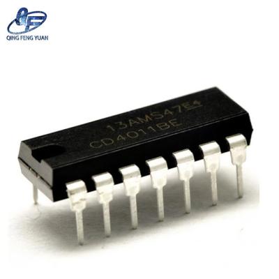 China Logic Chip CD4011 CMOS Four Way 2-Input NAND Gate DIP14 Integrated Circuit New IC CD4011BE for sale