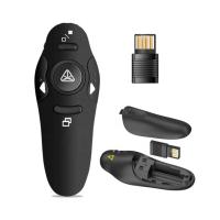 China Factory Wholesale Presentation Clicker Remote Laser Pointer Wireless USB Presenter Slideshow Powerpoint Clicker for sale