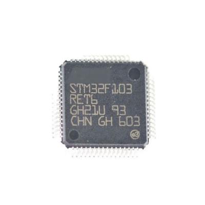 China Lqfp-64 MCU 512K Flash IC Chip 32-Bit Microcontroller STM32F103RET6 for sale