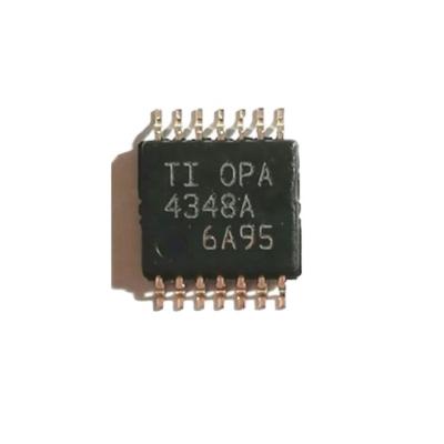 China OPA4348A OPA4348 4348A 4348 New And Original TSSOP14 Operational Amplifier OPA4348A for sale