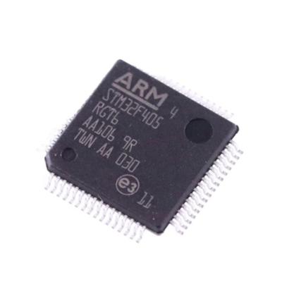China Brand New Original STM32F405 STM32F4 LQFP-64 Cortex-M4 168Mhz MCU 1MB 32-Bit Microcontroller IC STM32F405RGT6 for sale