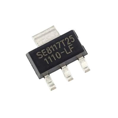 China SE8117T25-LF-2.5V SE8117T25-LF SE8117T25 SE8117 New  Original SOT223 Liquid Crystal Regulator SE8117T25-LF-2.5V for sale