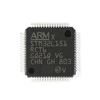 China STM32L151RCT6 STM32L151 STM32 Original Authentic Single-Chip Microcomputer LQFP64 32-Bit Microcontroller STM32L151RCT6 for sale