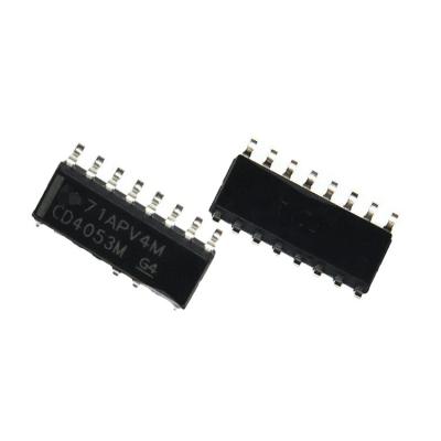 China Integrated Circuit CD4053B Multiplexer Switch ICs SOIC-Narrow-16 240 Ohms CD4053BM96 for sale