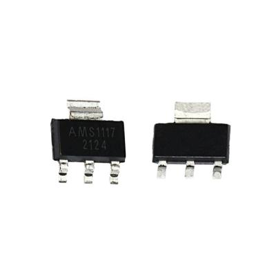 China Integrated Circuit Buck Regulator Chip SOT223 AMS1117 IC AMS1117-ADJ for sale