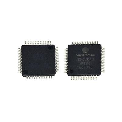 China Integrated Circuit 18F67K40 64Pin Low Power High Performance Microcontrollers IC PIC18F67K40-I/PT for sale