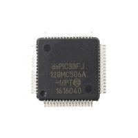 China Flash Memory Microcontrollers MCU IC Chips Electronics Parts Components 16BIT 128KB 64TQFP DSPIC33FJ128MC506-I/PT for sale