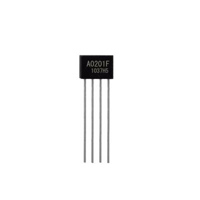 China Hall effect sensor ic chip A0201F DIP-4 one-stop BOM service electronic components for sale
