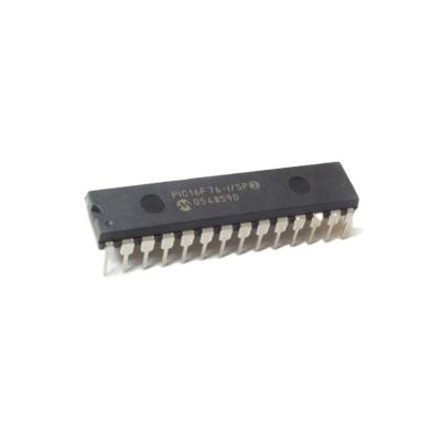 China Hot sale electronic components PIC16F76-I/SO PIC16LF76-I/SS PIC16F76-E/SP -ISP DIP28 microcontrollers mcu ic chips for sale