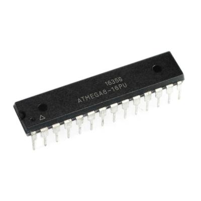 China 8 Bit Microcontrollers MCU IC Chips ATMEGA 8 ATMEGA8-16PU DIP28 ATMEGA8 Wholesale Price Electronics Parts Components for sale