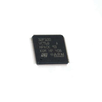 China One-stop BOM Service Electronic Components STM32F100VCT6B STM32F100VBT6B STM32F100VET6B STM32F100VDT6B LQFP100 MCU IC Chips for sale