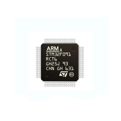 China Wholesale Price Electronics Components STM32F091RCT6 091CBT6 STM32F091CCT6 091RBT6 091VBT6 LQFP64 MCU ic chip Microcontrollers for sale