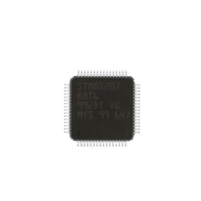 China STM8S207R8T6C8T6 original 8-bit embedded microcontroller chip (MCU) ST for sale