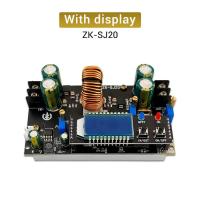 China Integrated Circuits IC ZK-SJ20 300W 20A Automatic Step Up Down Module Solar Charging MPPT Buck Boost Converter Power Supply Module with LCD Display for sale