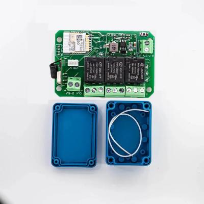 China Integrated Circuits IC V7017 Tuya DC 7-27V AC 85-250V WiFiZigbee 3 Way Remote Control Relay Self-locking Inching Interlock with RF433 Function for sale
