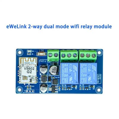 China Integrated Circuits IC WiFi Remote Control Switch Bluetooth Dual Mode Wireless Relay Module 1234 Channel DC 7-24V Smart Home Automation for sale