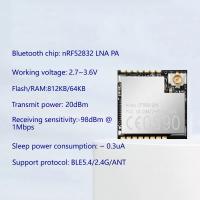 China Integrated Circuits IC PTR5618PA Long Distance Module Multi Protocol 20dbm Output Power Ipx Antenna 2.4ghz Low Power Module Module for sale