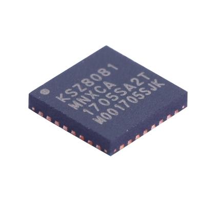 China New Original Electronic Components KSZ8081MNXCA-TR Microchip Integrated Circits One-Stop Electronic Accessories Package LQFP-64(10x10) for sale