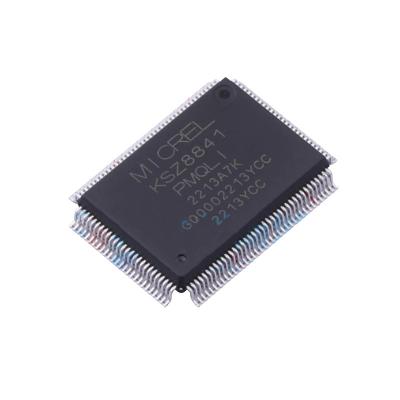 China New Original Electronic Components KSZ8841-PMQL Microchip Integrated Circits One-Stop Electronic Accessories Ethernet Transceivers for sale