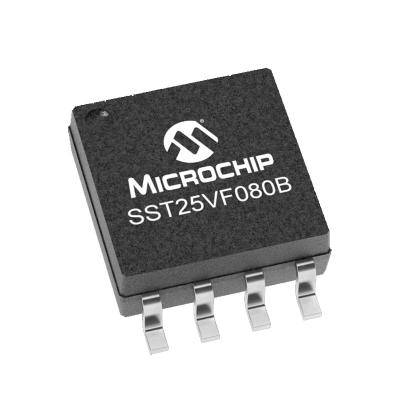 China American Microchip Integrated Circuits SST25VF080B-50-4C-S2AF-T Brand New Original Electronic Components Package  Monitor and Reset Ethernet Controller for sale