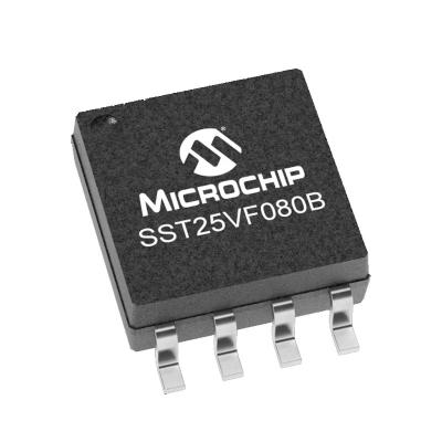 China American Microchip Integrated Circuits SST25VF080B-50-4C-S2AF Brand New Original Electronic Components Package  Monitor and Reset Ethernet Controller for sale