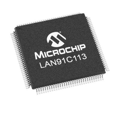 China American Microchip Integrated Circuits LAN91C113-NU Brand New Original Electronic Components Package DFN-6-EP(1.6x1.6) Monitor and Reset Chip MOSFET for sale