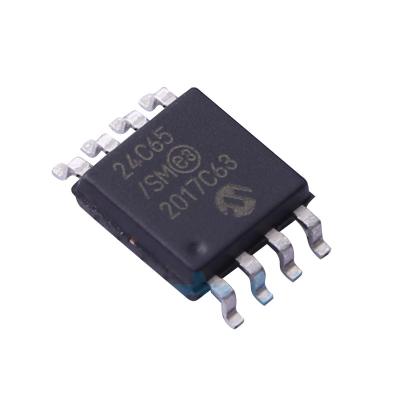 China American Microchip Integrated Circuits 24C65/SM Brand New Original Electronic Components Package DFN-6-EP(1.6x1.6) Monitor and Reset Chip MOSFET for sale
