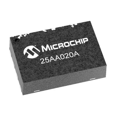 China American Microchip Integrated Circuits 25AA020A/WF16K Brand New Original Electronic Components Package DFN-6-EP(1.6x1.6) Monitor and Reset Chip MOSFET for sale
