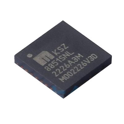 China American Microchip Integrated Circuits KSZ8851SNL Brand New Original Electronic Components Package DFN-6-EP(1.6x1.6) Monitor and Reset Chip MOSFET for sale