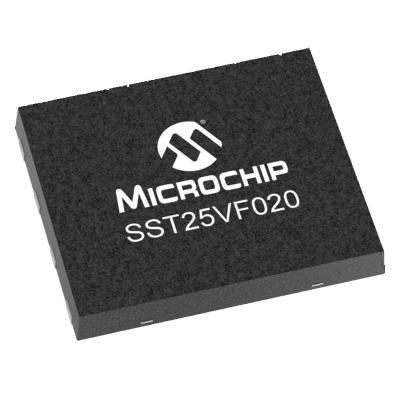China American Microchip Integrated Circuits SST25VF020-20-4C-QAE-T Brand New Original Electronic Components Package DFN-6-EP(1.6x1.6) Monitor and Reset Chip MOSFET for sale