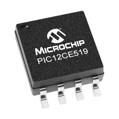 China American Microchip Integrated Circuits PIC12CE519-04/SM Brand New Original Electronic Components Package DFN-6-EP(1.6x1.6) Monitor and Reset Chip MOSFET for sale