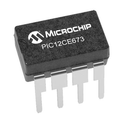 China American Microchip Integrated Circuits PIC12LCE673-04/P Brand New Original Electronic Components Package DFN-6-EP(1.6x1.6) Monitor and Reset Chip MOSFET for sale