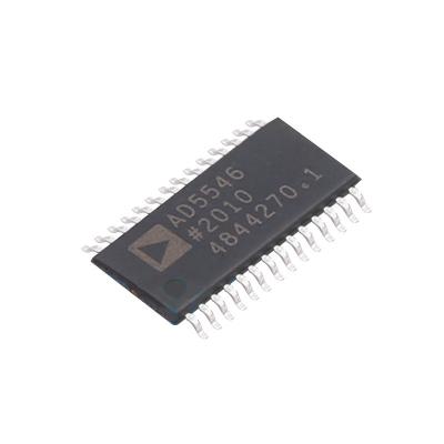 China New Genuine Electronics AD5546BRUZ-REEL7 IC Potentiometer Resistor Capacitor Monitor Memory One-Stop IC Accessories for sale