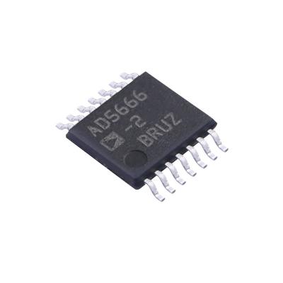 China New Genuine Electronics AD5666BRUZ-2REEL7 Potentiometer Resistor Capacitor Monitor Memory One-Stop IC Accessories for sale