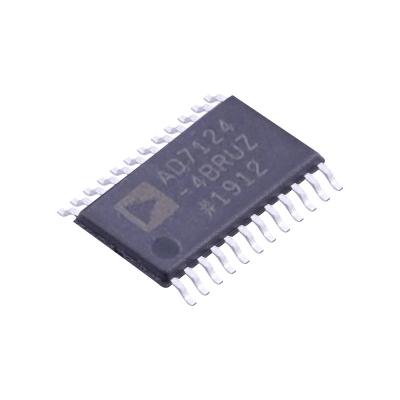 China New Genuine Electronics AD7124-4BRUZ-RL7 Potentiometer Resistor Capacitor Monitor Memory One-Stop IC Accessories for sale