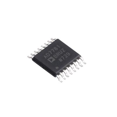 China New Genuine Electronics AD7781BRUZ  otentiometer Resistor Capacitor Monitor Memory One-Stop IC Accessories Analogue-to-digital converter ADCs for sale