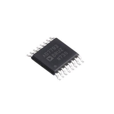 China New Genuine Electronics AD7792BRUZ otentiometer Resistor Capacitor Monitor Memory One-Stop IC Accessories Analogue-to-digital converter ADCs for sale