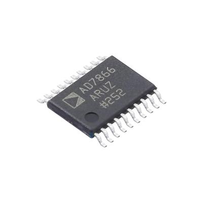 China New Genuine Electronics AD7866ARUZ otentiometer Resistor Capacitor Monitor Memory One-Stop IC Accessories Analogue-to-digital converter ADC for sale