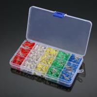 China LED Light-Emitting Diode F5 Round-Tip Red Emitting Red Short Leads 5mm Green Emitting Green Long Leads with Flange F5 Through-Hole High-Brightness Lamp Bead for sale