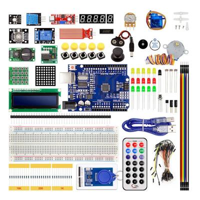 China UNO R3 Learning Kit Starter Kit Stepper Motor Learning Kit RFID Kit Breadboard Kit for sale