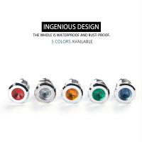 China 6/8/10/12/16/19/22mm Compact Metal LED Indicator Lights Operational Equipment Signal Indicators for sale