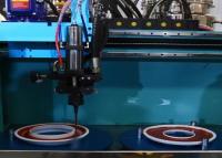 China 380V 50Hz Rotary Pleating Machine PLM-PU-2 Double Station PU Glue Injection Machine for sale