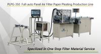 China PLPG-350 Full-auto air filter paper pleating machine Material Stainless Steel Speed 5~30m/min for sale
