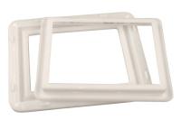 China White Color Hardness Plastic Pp Panel Mold In Air Filter Long Life Filter Material for sale