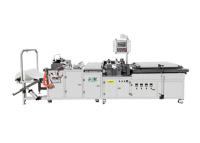 China fabric finishing machine 70 m/min 100-960mm LM-ZZ-5 Drum type air filter origami machine (1000 type) for sale