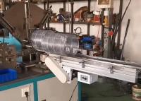 China PLJY109-500A 109 mm Net Width Spiral Rolling Net Machine Heavy Duty Air Filter for sale