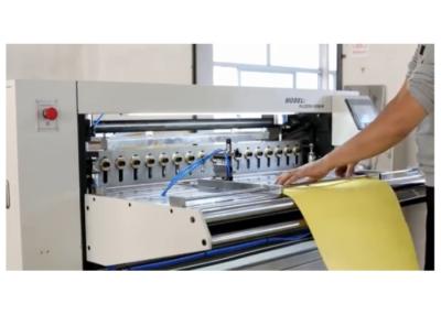 China PLCZ100-600-II Full Auto Knife Paper Pleating Machine Max. 600 Mm Width for sale