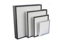 China Aluminum Frame HVAC Plate Air Conditioning Filter Industrial Hepa Air Purification for sale