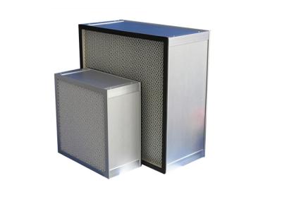 China Aluminum Frame HVAC Plate Air Conditioning Filter Industrial Hepa Air Purification for sale