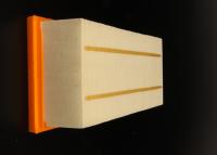 China 345mm Car PU Air Filter 1K0129620D OEM For Audi for sale